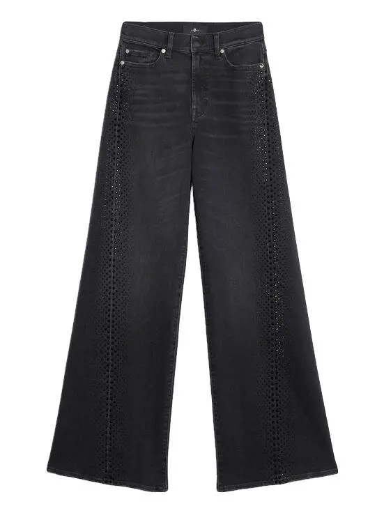 7 For All Mankind Luxe Vintage Twisted Lotta - Denim