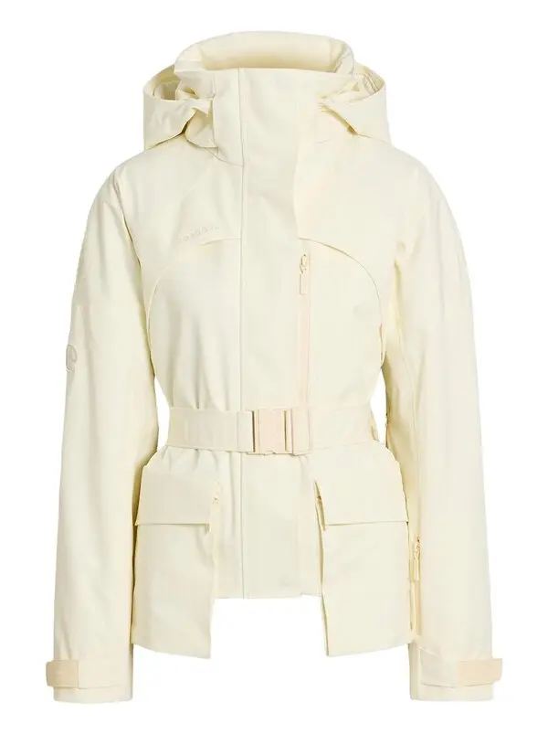 Cordova Tignes Belted Ski Jacket - Ivory