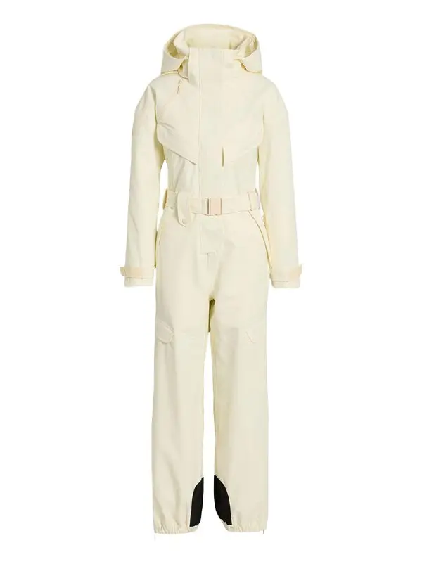 Cordova 3l Apex Belted Hooded Ski Suit - Pastel Yellow