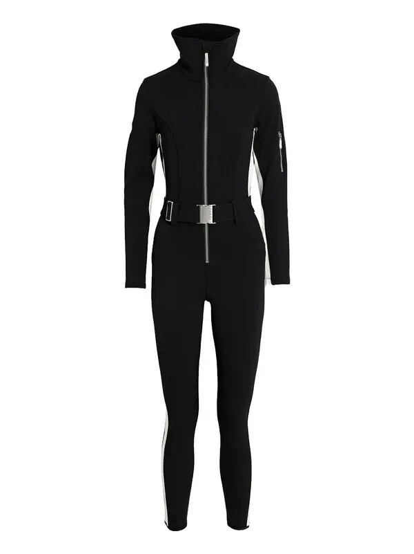 Cordova Otb Belted Stretchtwill Ski Suit - Black
