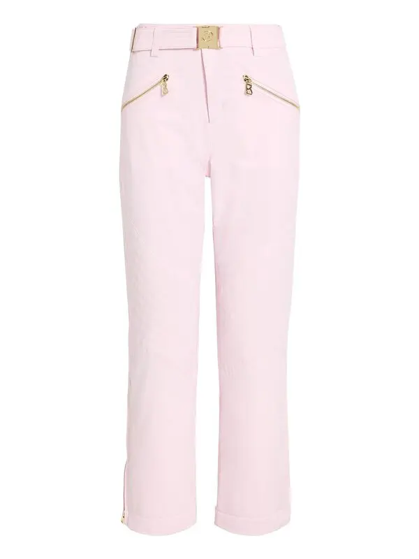 Bogner Fraenzi Belted Ski Pants - Baby Pink