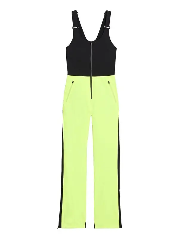 Aztech Mountain Ski Salopettes - Bright Yellow