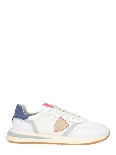 Philippe Model Leather And Textile Sneakers - White