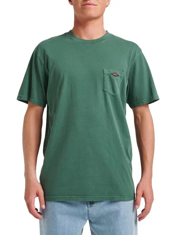 Quiksilver Saltwater Cotton Pocket T-shirt - Trekking Green