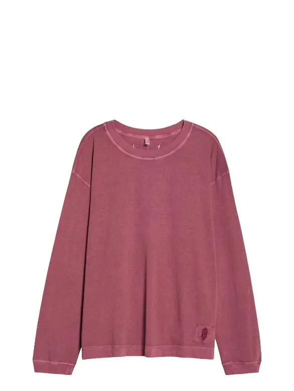 Free People Hustle Layer Knit Top - Brick