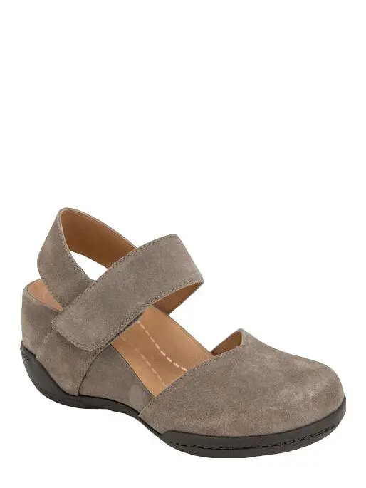 Jambu Nia Wedge Shoes - Taupe