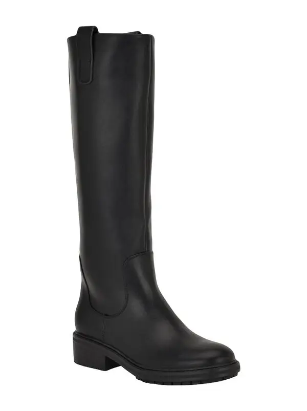 Calvin Klein Pauline Knee High Boots - Black