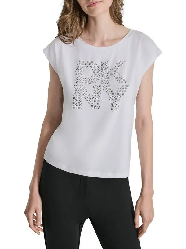 Dkny Logo T-shirt - White