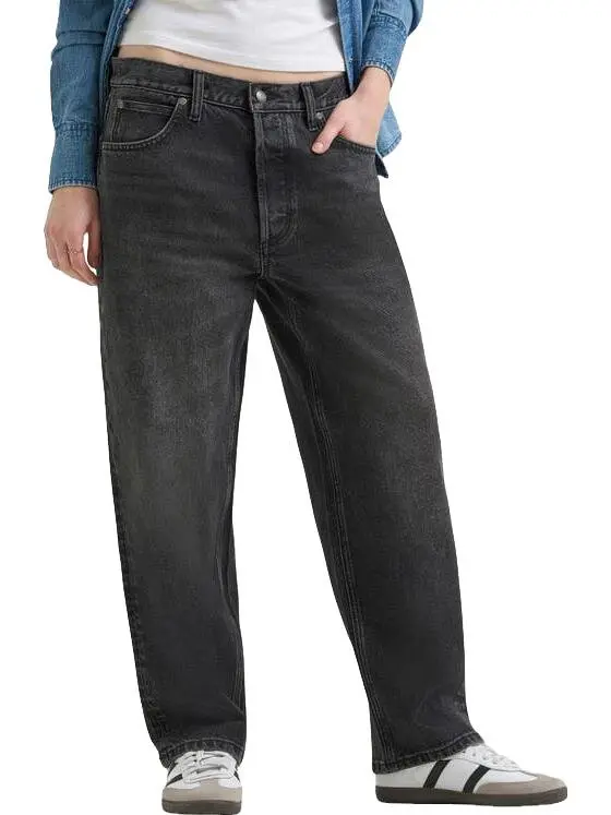 LEEM Slouchy Low-slung Jeans - Off World
