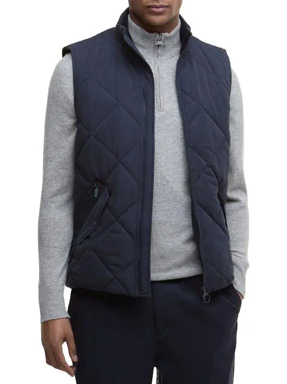 Barbour City Chelsea Quilted Vest - Dark Navy/midnight Oak