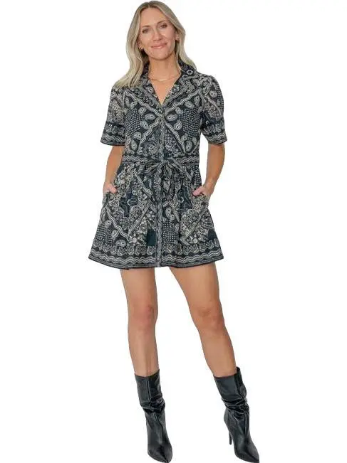 WEST OF Georgia Mini Dress - Multi