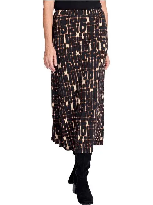 Alembika Glyph Pencil Maxi Skirt - Matrix
