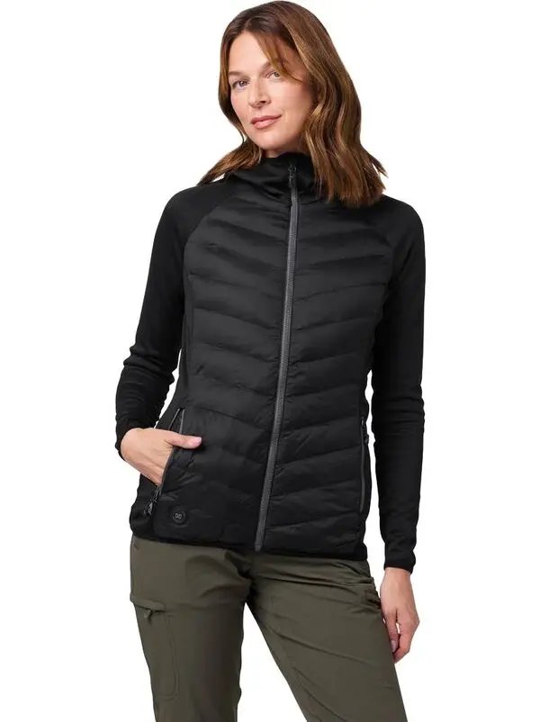 MOBILE WARMING Ventani Hybrid Packable Heated Jacket - Black