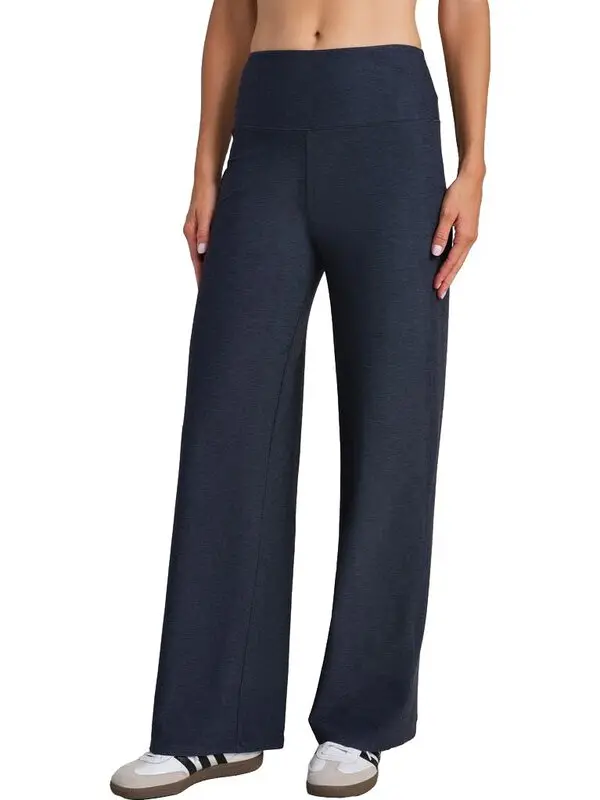 RHONE Atmosphere Wide Leg Pants - Navy Heather