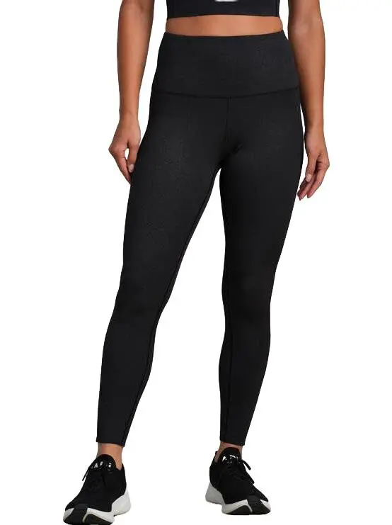 RHONE Shimmer Ankle Leggings - Pure Black
