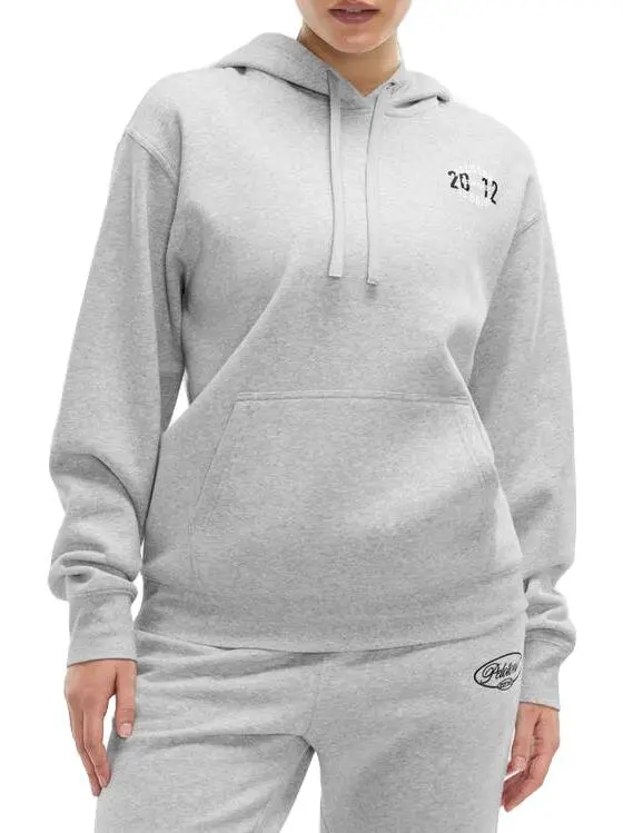 PELOTON Fleece Hoodie - Heather Grey