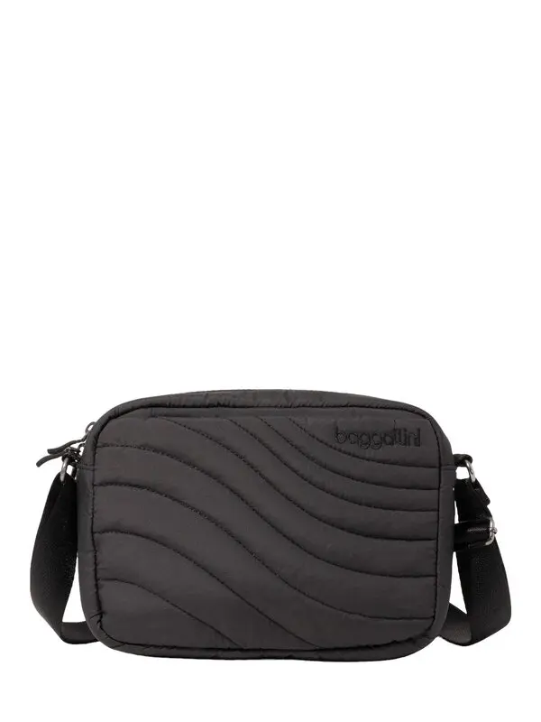 BAGGALLINI Set Wave Crossbody Bag - Black Wave Puff
