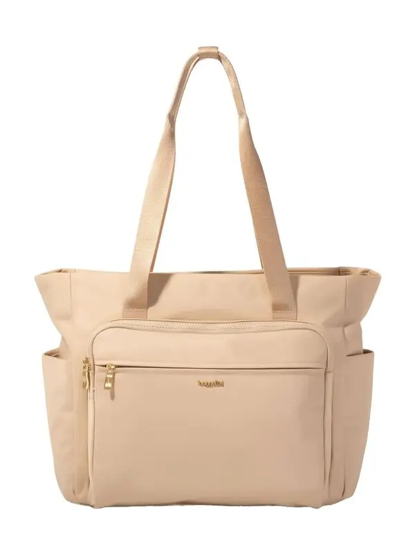 BAGGALLINI Nolita Laptop Tote Bag - Desert Sand Twill