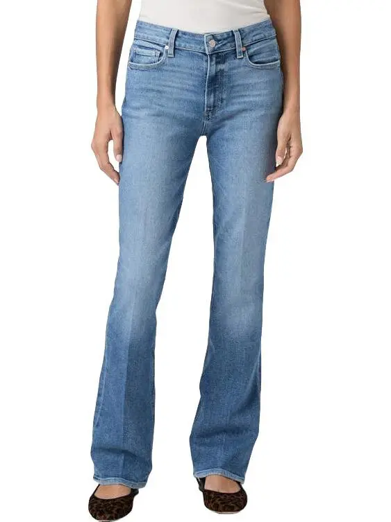 Paige Manhattan High-waist Bootcut Jeans - Buckingham