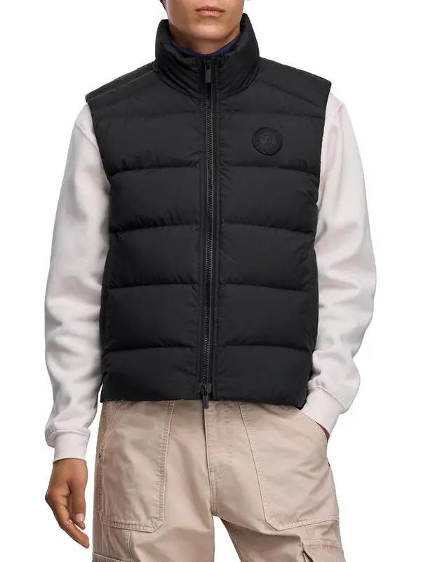 Canada Goose Crofton Enduraluxe Packable Quilted Vest - Black - Noir