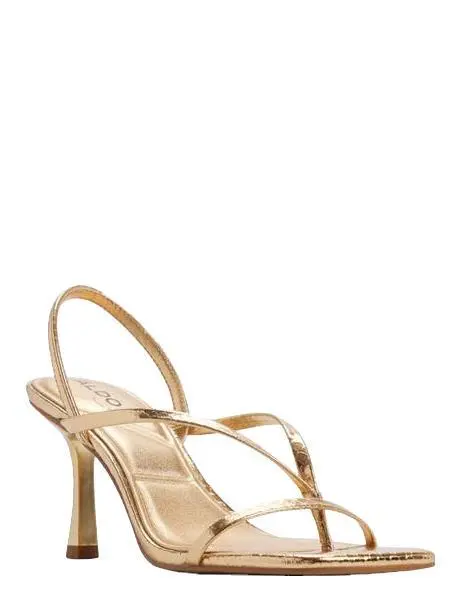 Aldo Riva Slingback Sandal - Gold