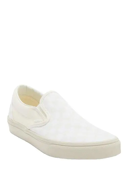 VANS Classic Slip-on Sneaker - Checkerboard Blanc De Blanc