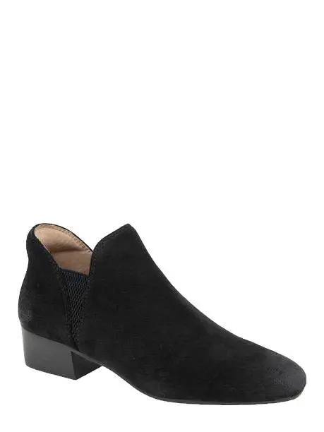 Gentle Souls Fran Bootie - Black Suede