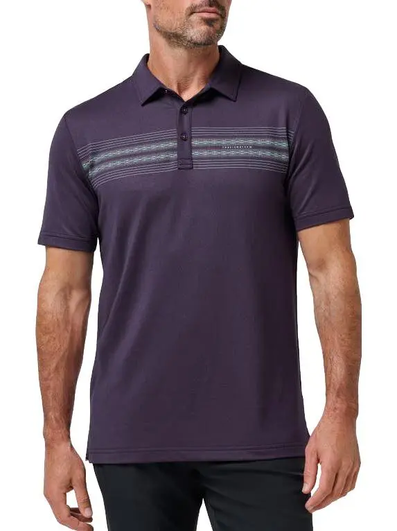 Travis Mathew Featherweight Polo - Purple Velvet