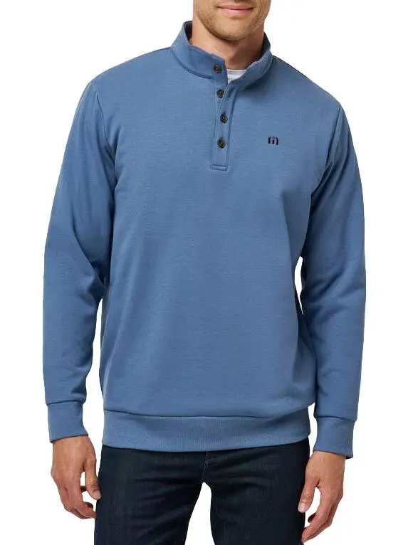 Travis Mathew All Day Cruise Pullover - Bering Sea