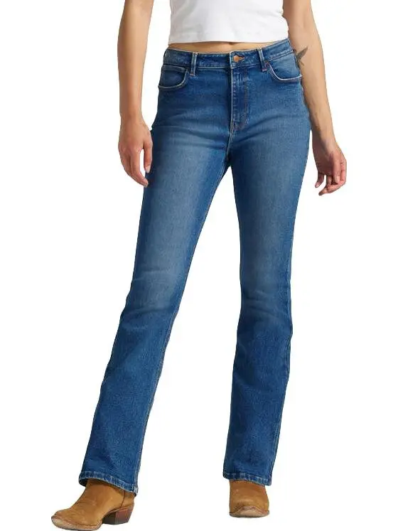 Wrangler High-rise Slim Bootcut Jeans - Carolina