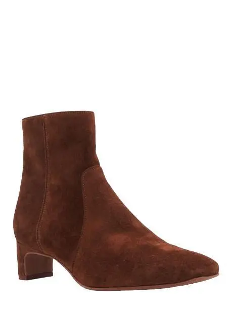 Aquatalia Siela Weatherproof Bootie - Brandy Suede