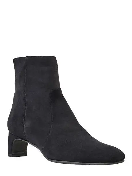Aquatalia Siela Weatherproof Bootie - Navy Suede