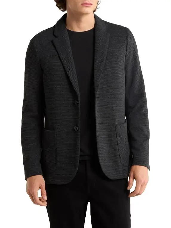 Robert Barakett Gracer Knit Sport Coat - Black