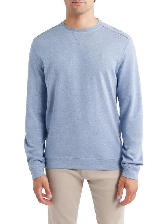 Johnnie-o Stones Crewneck Sweatshirt - Laguna Blue