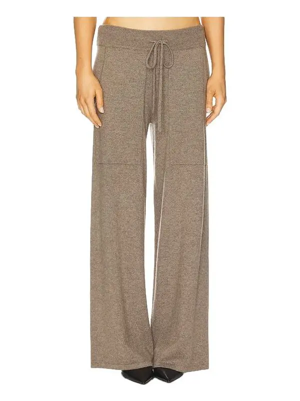 LISA YANG Omi Trousers - Truffle