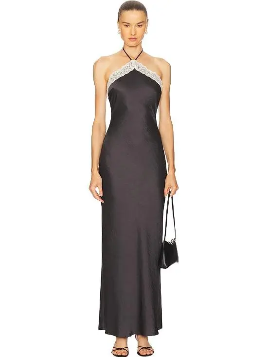 NIA Vesper Dress - Soot