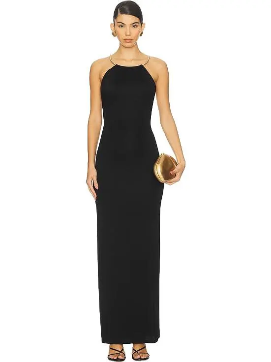 LOVERS AND FRIENDS Karli Maxi Dress - Black