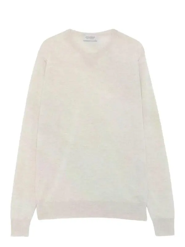 John Smedley Round-neck Sweater - Neutrals