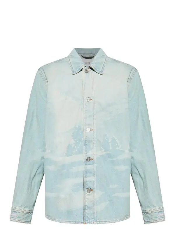 Lacoste Denim Shirt - Light Blue