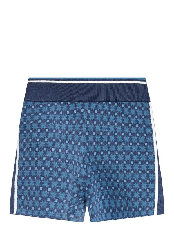 The Upside Lumiere Printed Shorts - Blue