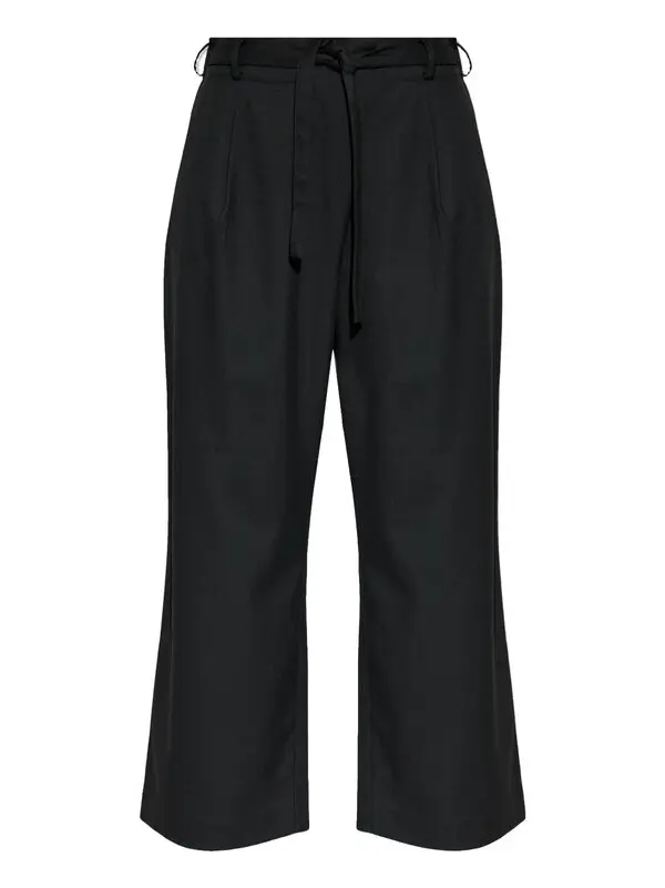 Add Trousers With Logo - Black