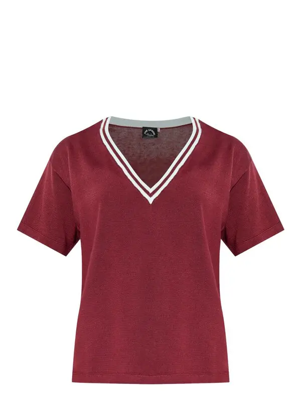 The Upside Sienna Top - Burgundy