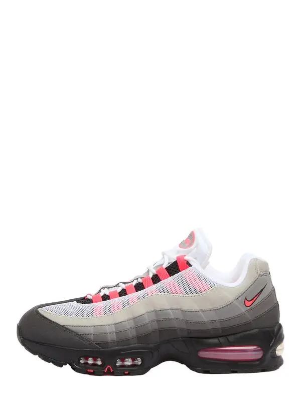 Nike Air Max 95 Big Bubble Sneakers - Black/solar Red/dust Granite