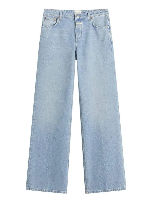 Closed Gillian Baggy Wide Leg Jeans - Light Blue