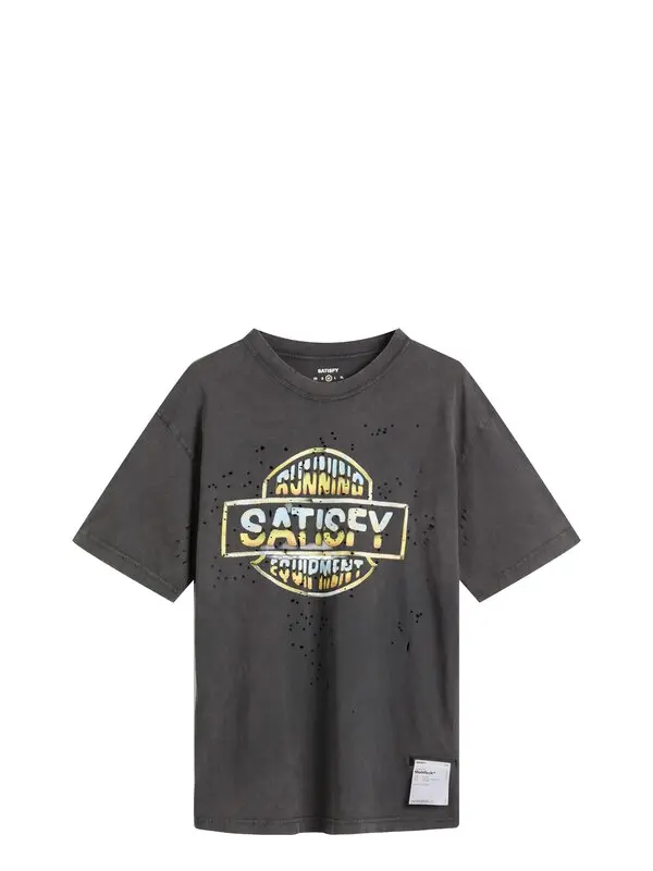 Satisfy Mothtech T-shirt - Aged Black