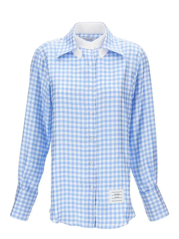 Thom Browne Modular Shirt - Sky Blue
