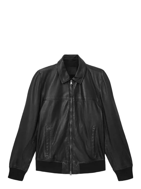ALLSAINTS Rashford Leather Jacket - Black