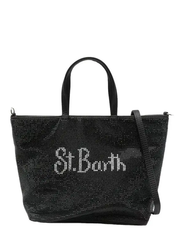 MC2 SAINT BARTH Logo-embellished Tote Bag - Black