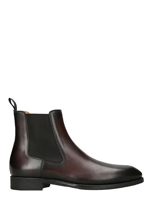 Magnanni Madison Leather Chelsea Boots - Black