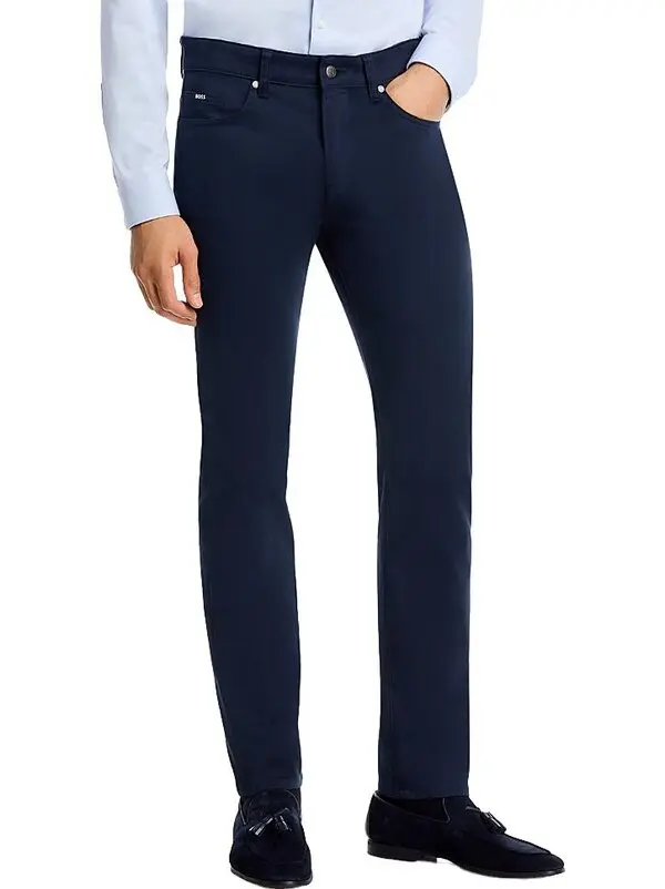 BOSS Delaware Slim Fit Jeans - Dark Blue